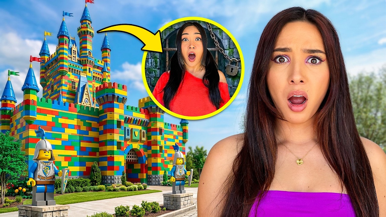 Trapped overnight in a LEGO castle (24 hour challenge)