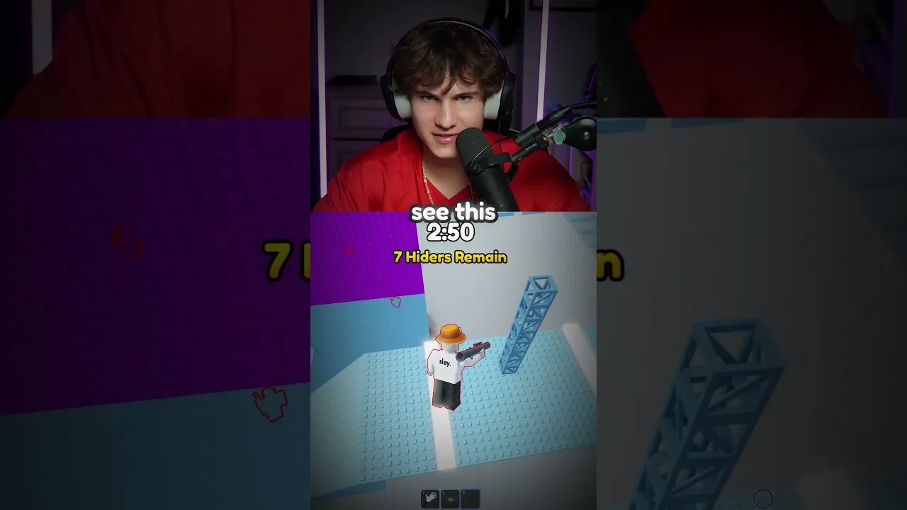 They thought I was hacking 😂💀 #roblox #admintrolling #funny
