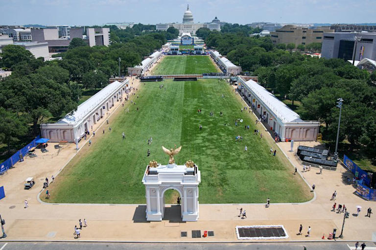 Extreme heatwave sparks safety concern for Trump’s July 4 festivities