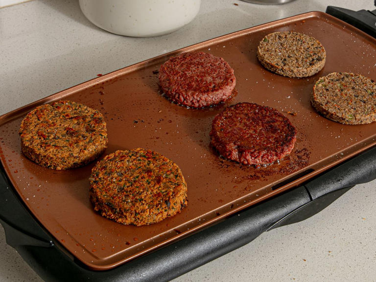 We taste-tested 11 veggie burgers—these are the 2 we'd serve at our cookout