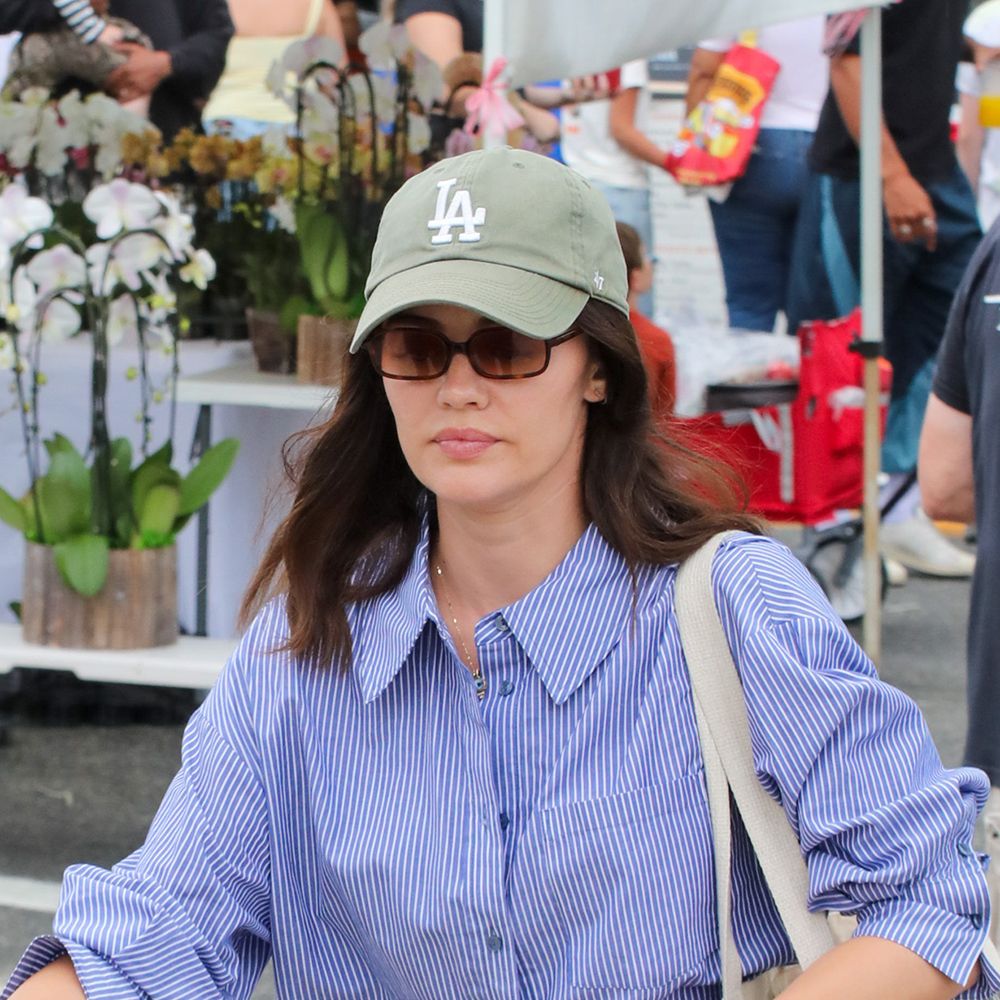 LA girls love wearing this denim color trend instead of white