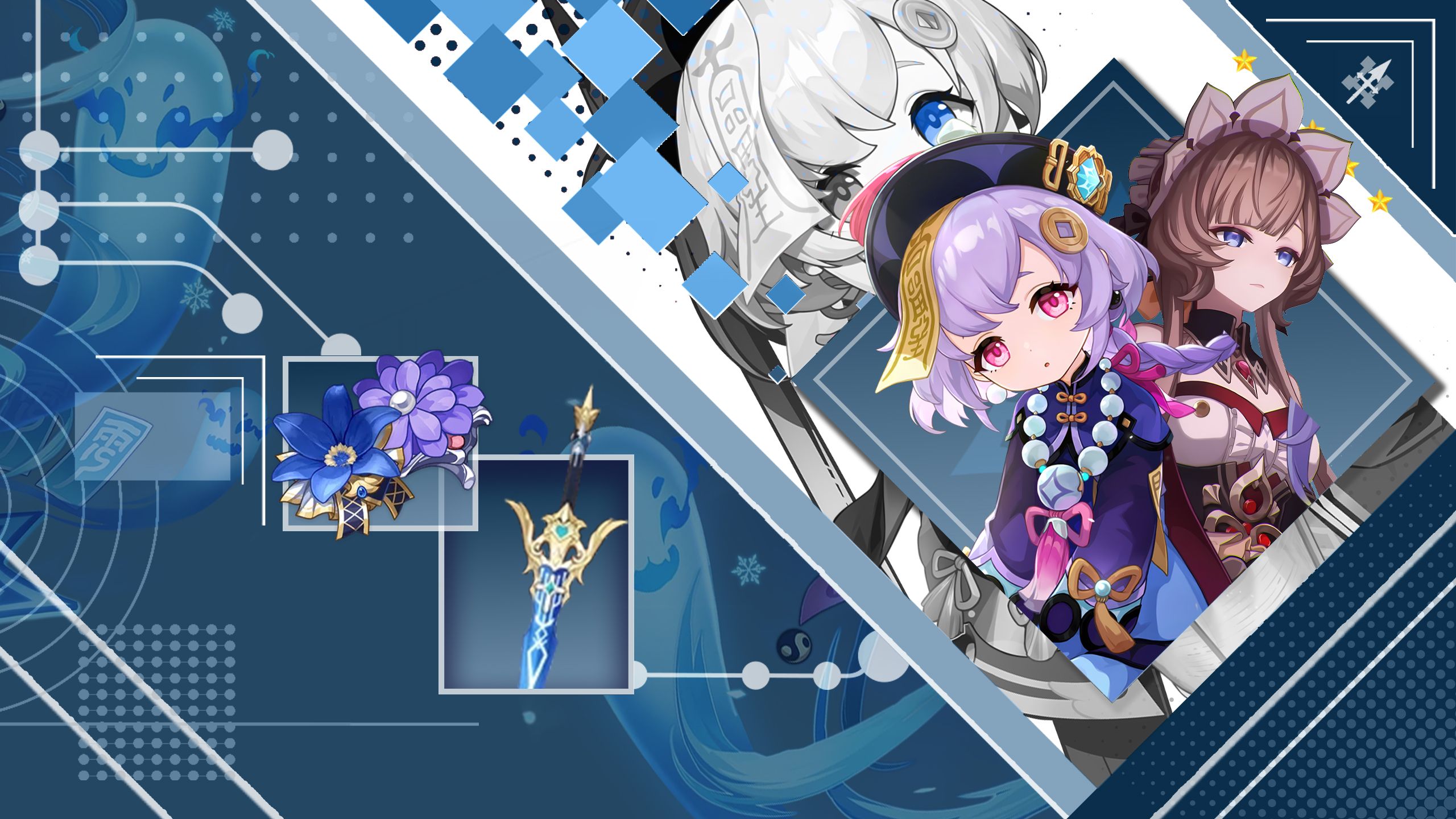 Qiqi build for Sandrone in Genshin Impact