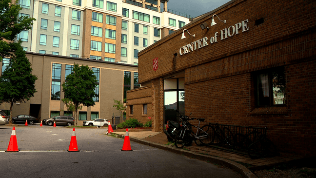 Salvation Army center to pause downtown Asheville shelter services on ...