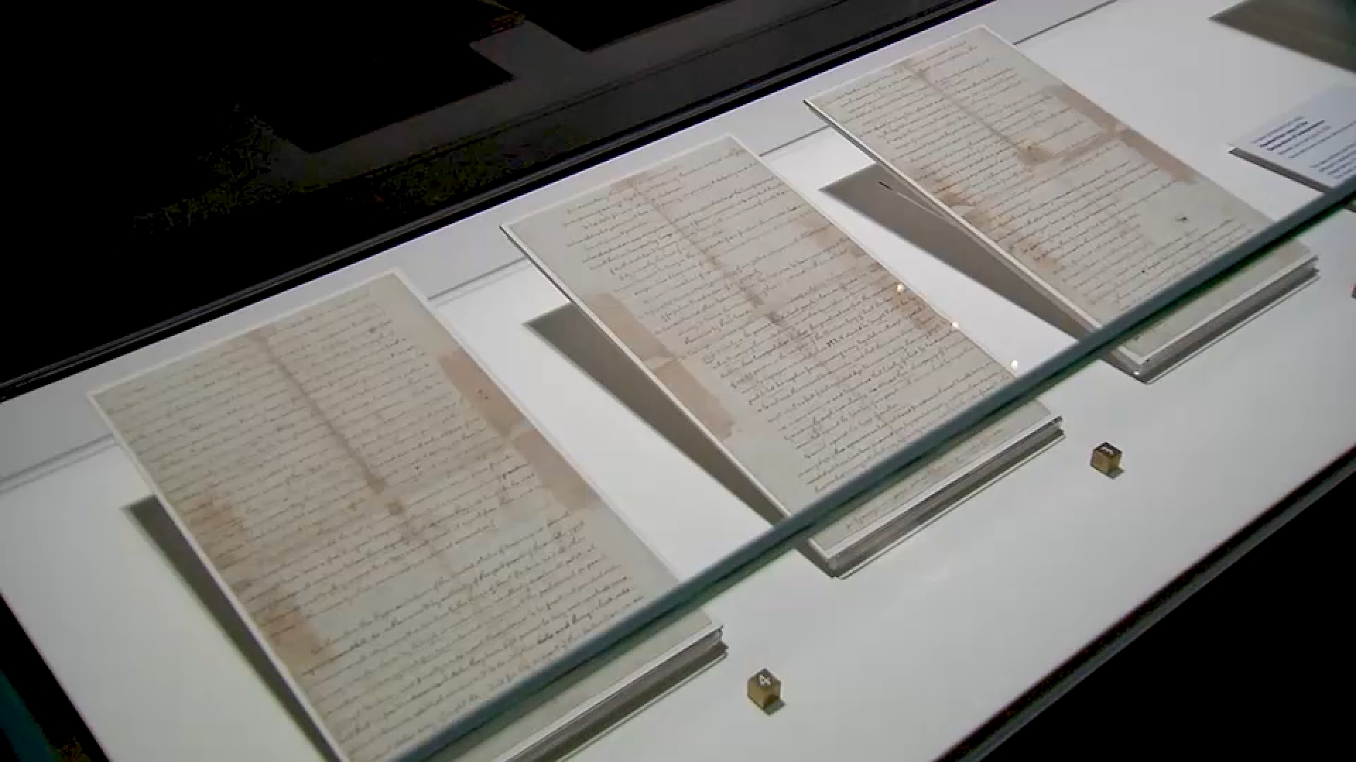 Rare copy of the Declaration of Independence on display at New York ...