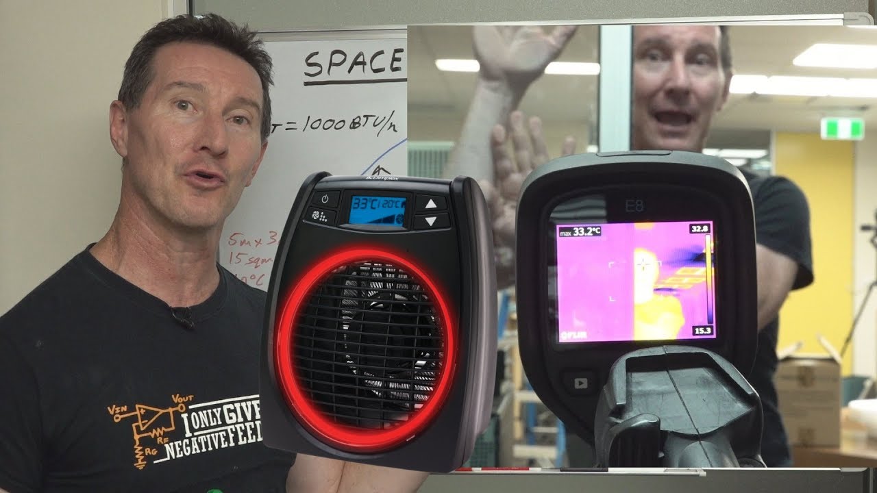 EEVblog #1187 - Room heater technology explained