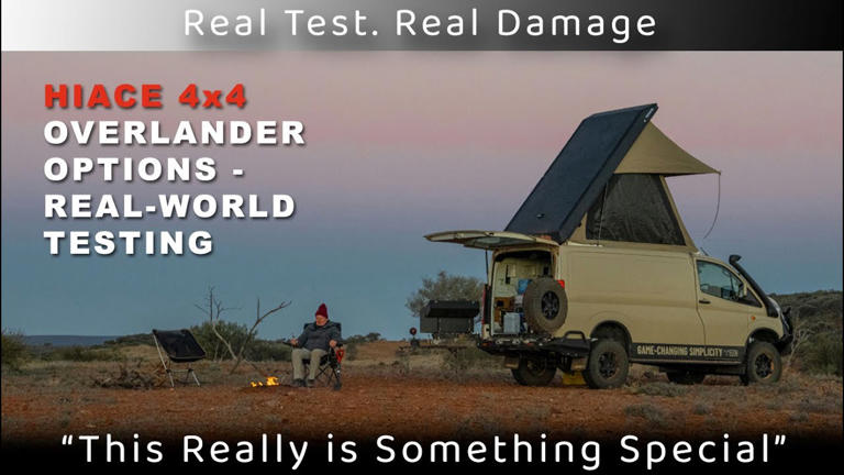The HiAce 4x4's toughest test yet: Crossing Australia's outback with ...