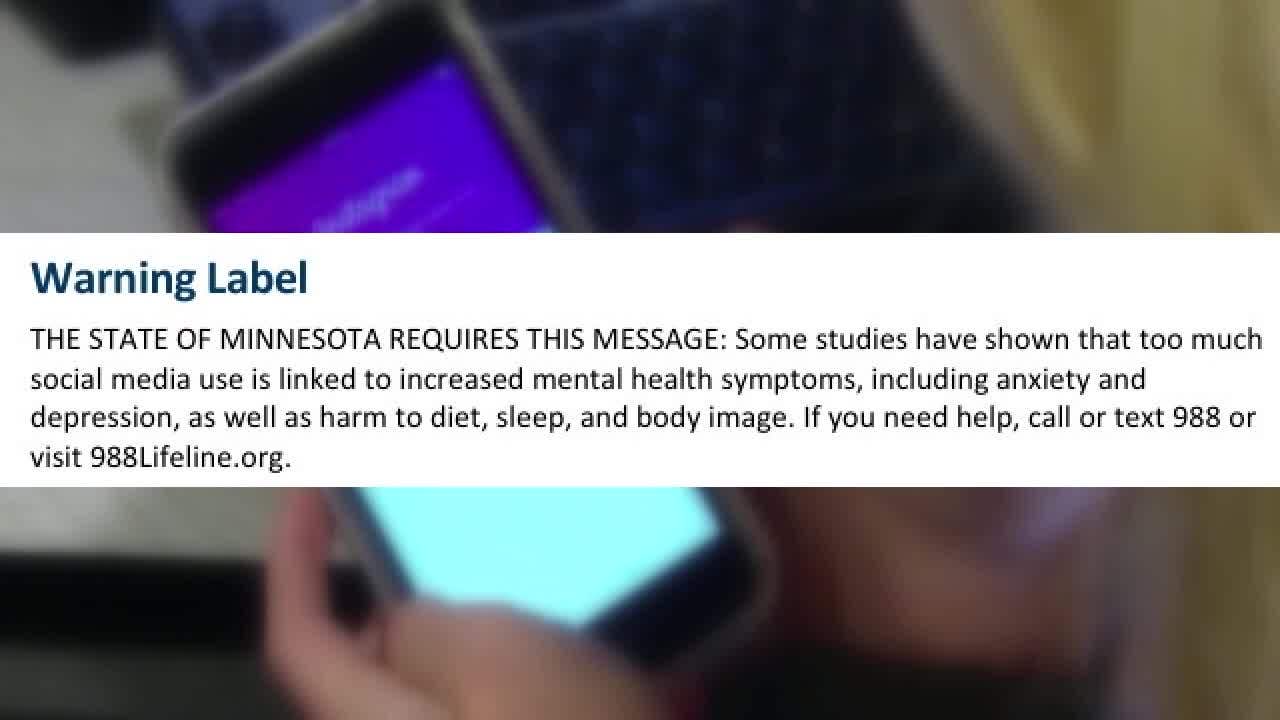 Minnesota social media warning label law blocked: Big Tech sues to stop ...
