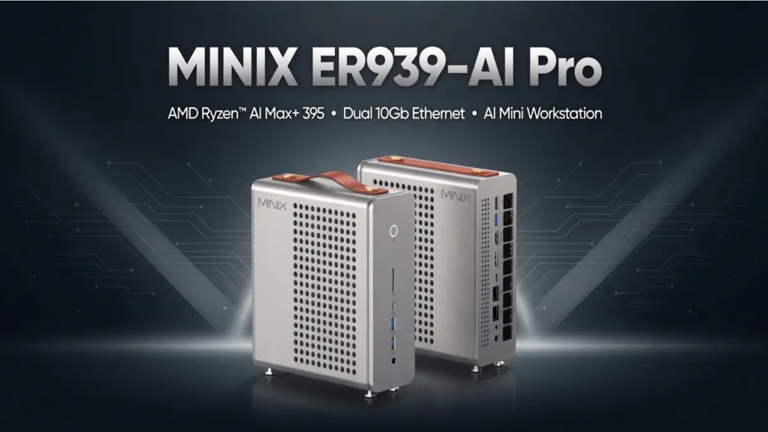Minix announces Ryzen AI mini PC with 128GB RAM for large language models