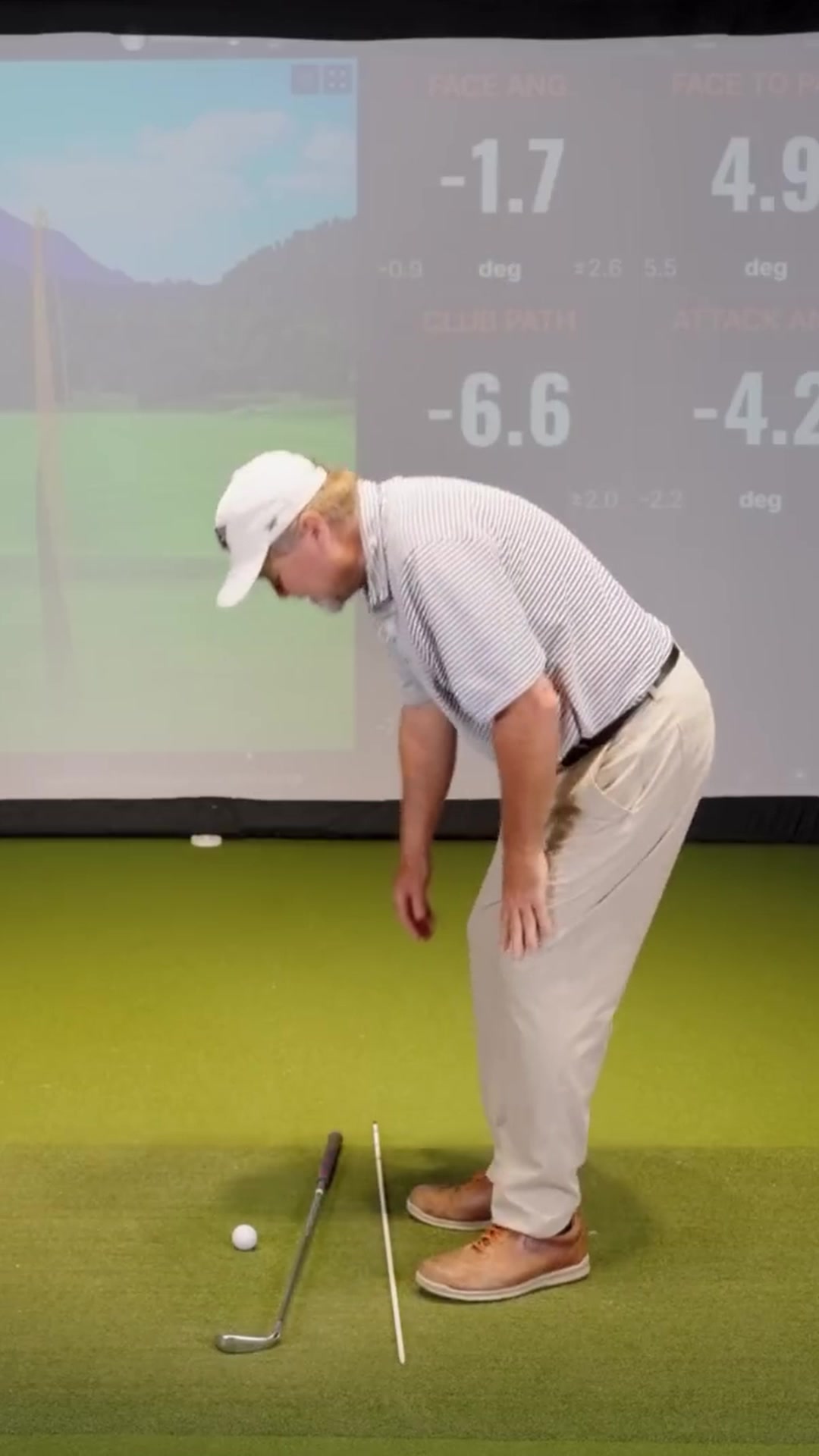 Perfect your golf backswing: Alignment stick drill for better shoulder ...