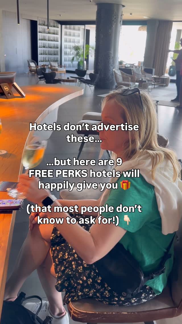 Ask for these at hotels and your stay gets instantly better