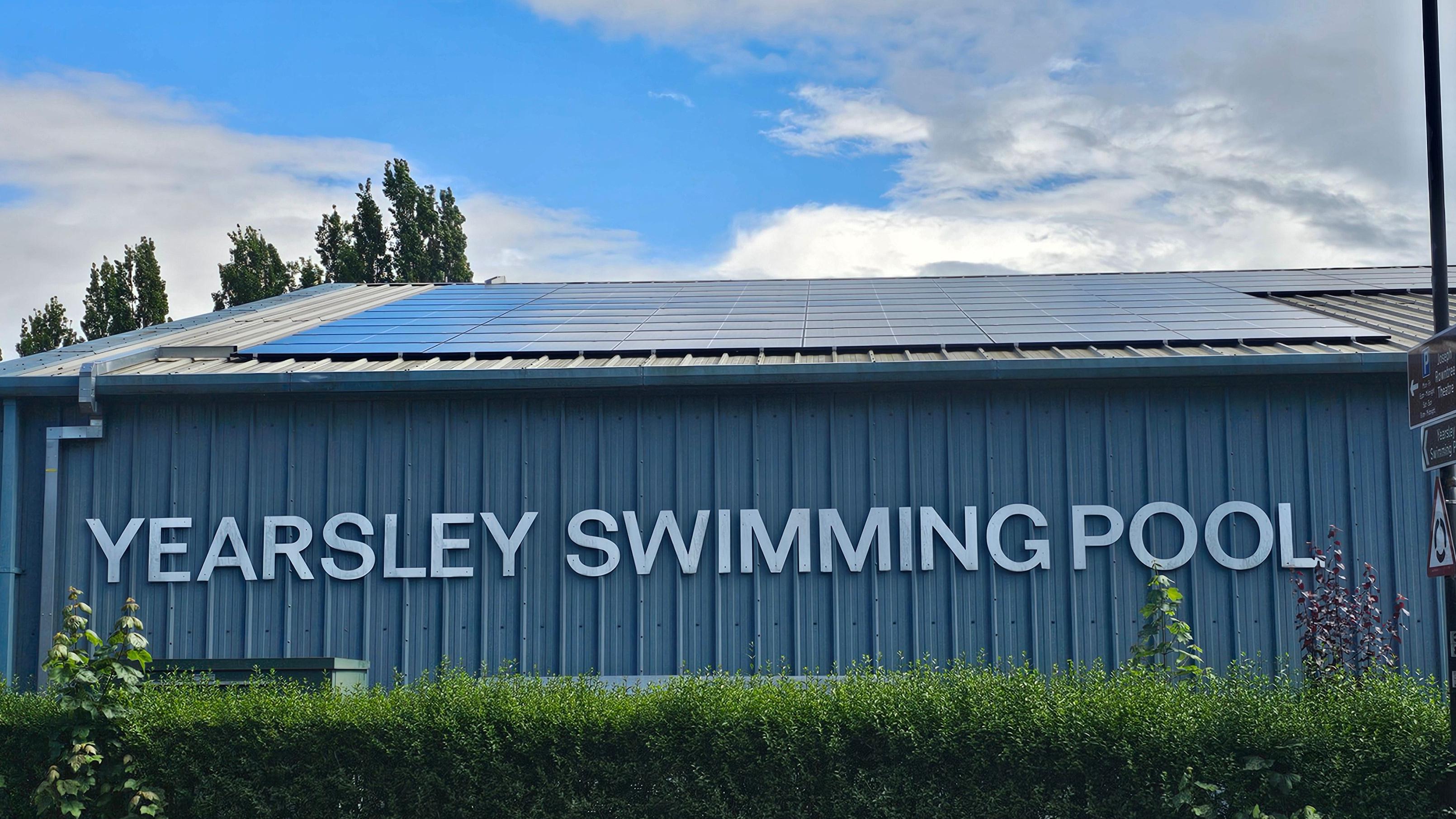 Swimming pool solar panels could cut bills by 40%