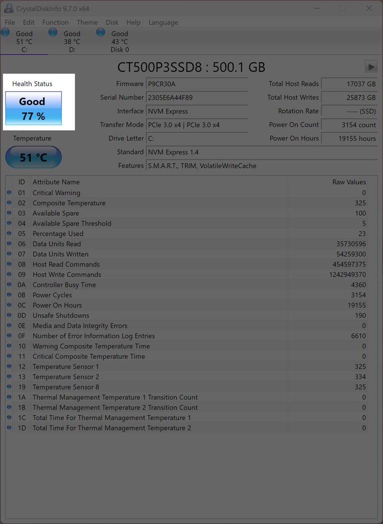 I ran the same SSD health check on Linux and Windows—only one gave me ...