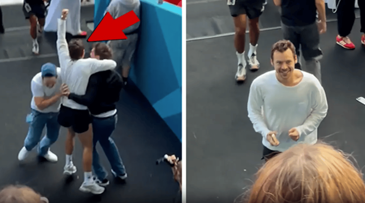 Harry Styles goes wild over England's World Cup win against DR Congo