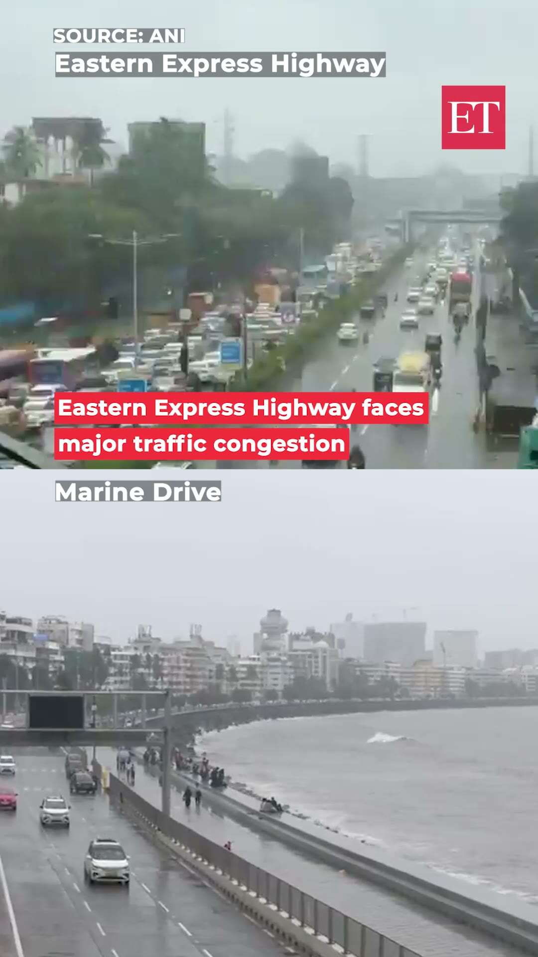 Heavy rain in Mumbai: IMD red alert as city faces flooding, traffic ...