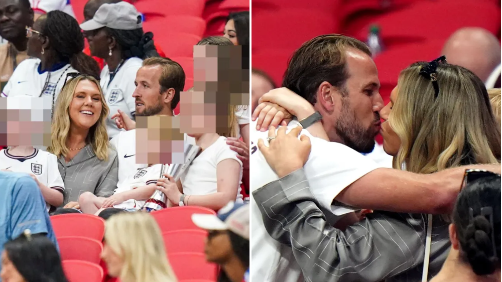 Inside Harry Kane’s family life as he celebrates England win with a kiss