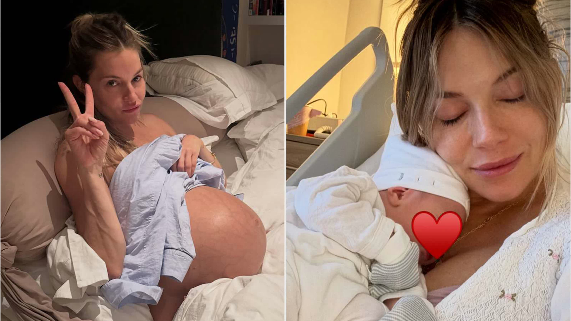 Sienna Miller shares first photos of new baby