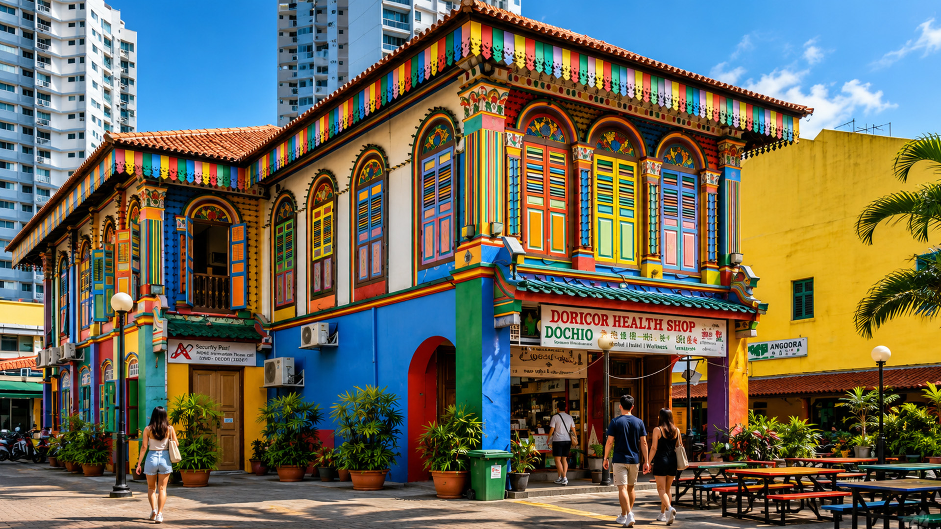 What’s the story behind this rainbow colored house?