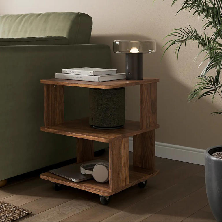 This IKEA side table works absolute wonders in small spaces