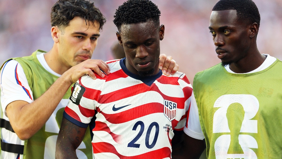 Balogun did not deserve a red card: USA coach questions referee's decision