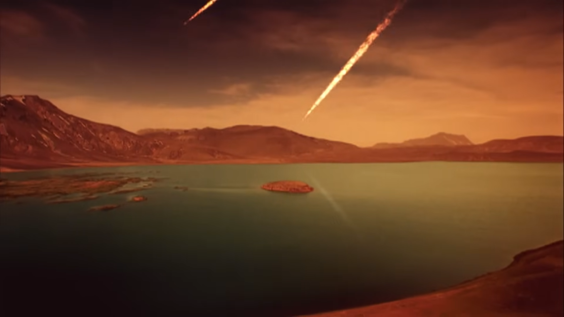 A 200-pound meteorite hit Earth - then tiny cell-like bubbles appeared