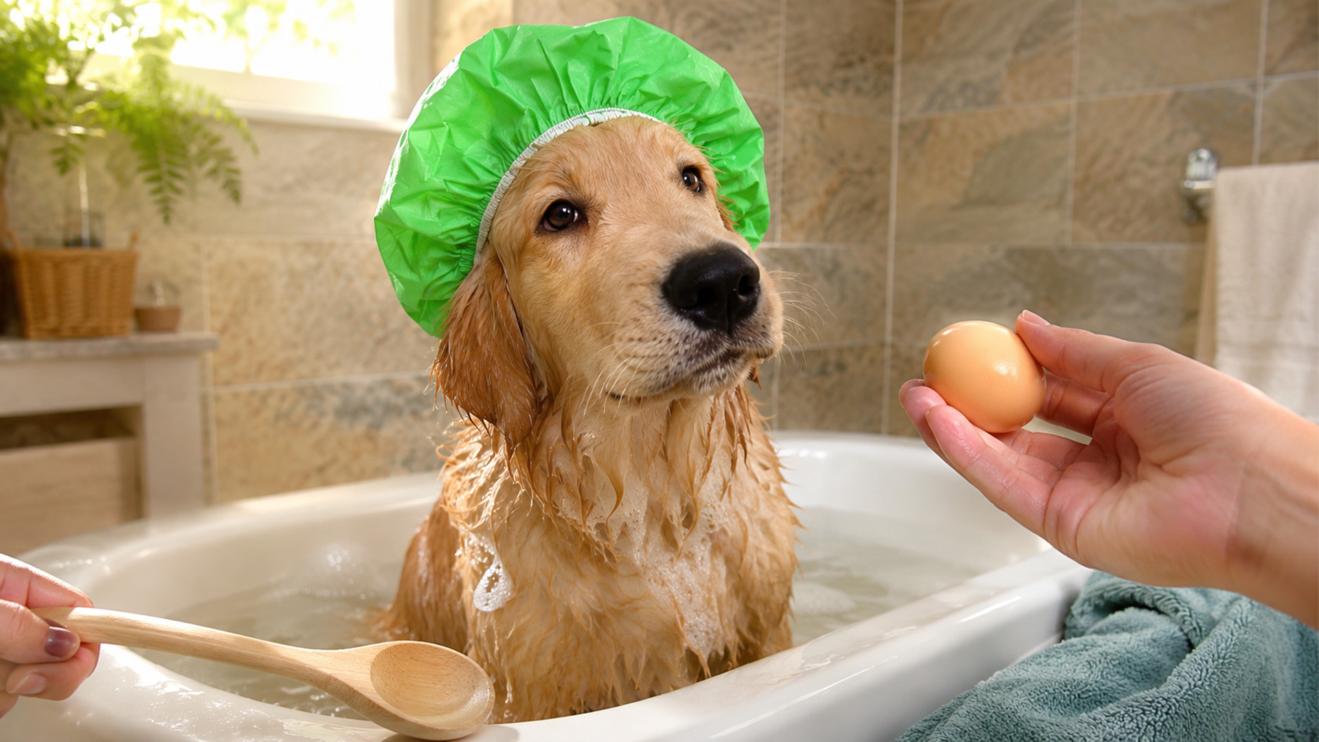 This dog has strange priorities