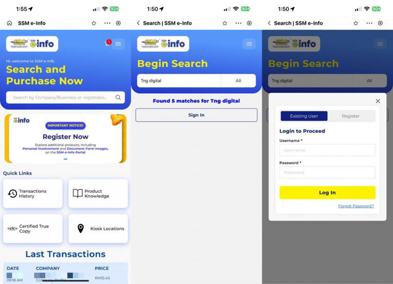 TNG eWallet now lets you search SSM company records and download ...