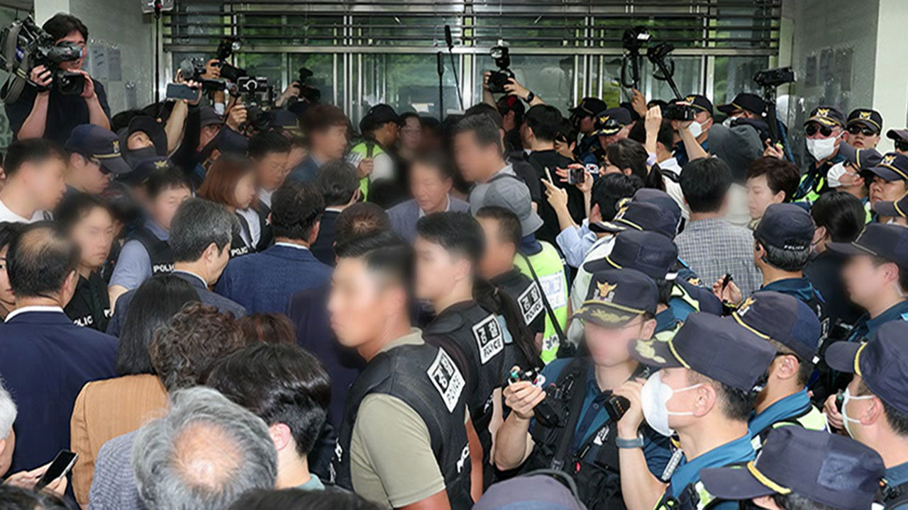 국조특위, 잠실개표소 27일 만에 봉쇄 뚫고 현장 조사