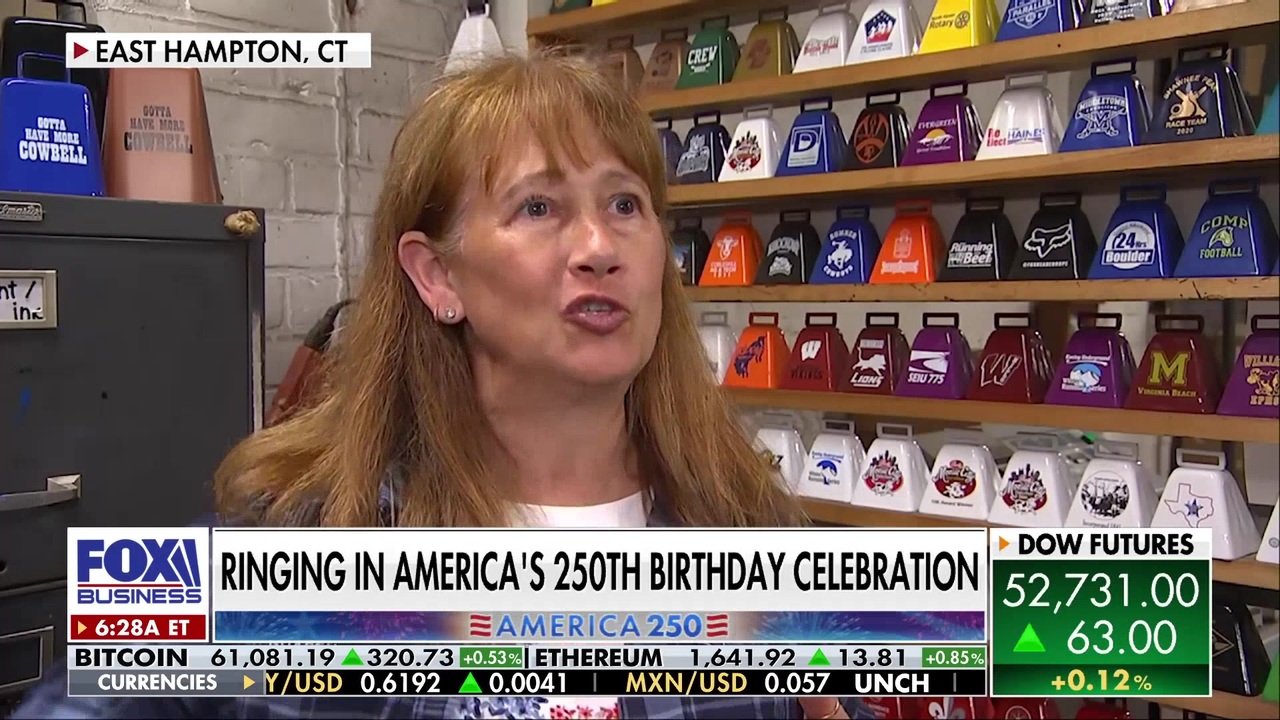 America's oldest bell maker rings in the nation's 250th birthday with ...