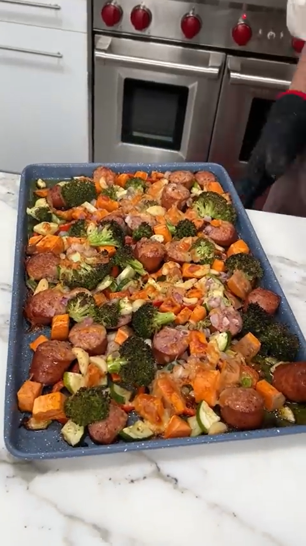 Healthy sheet pan dinner everyone will ask for