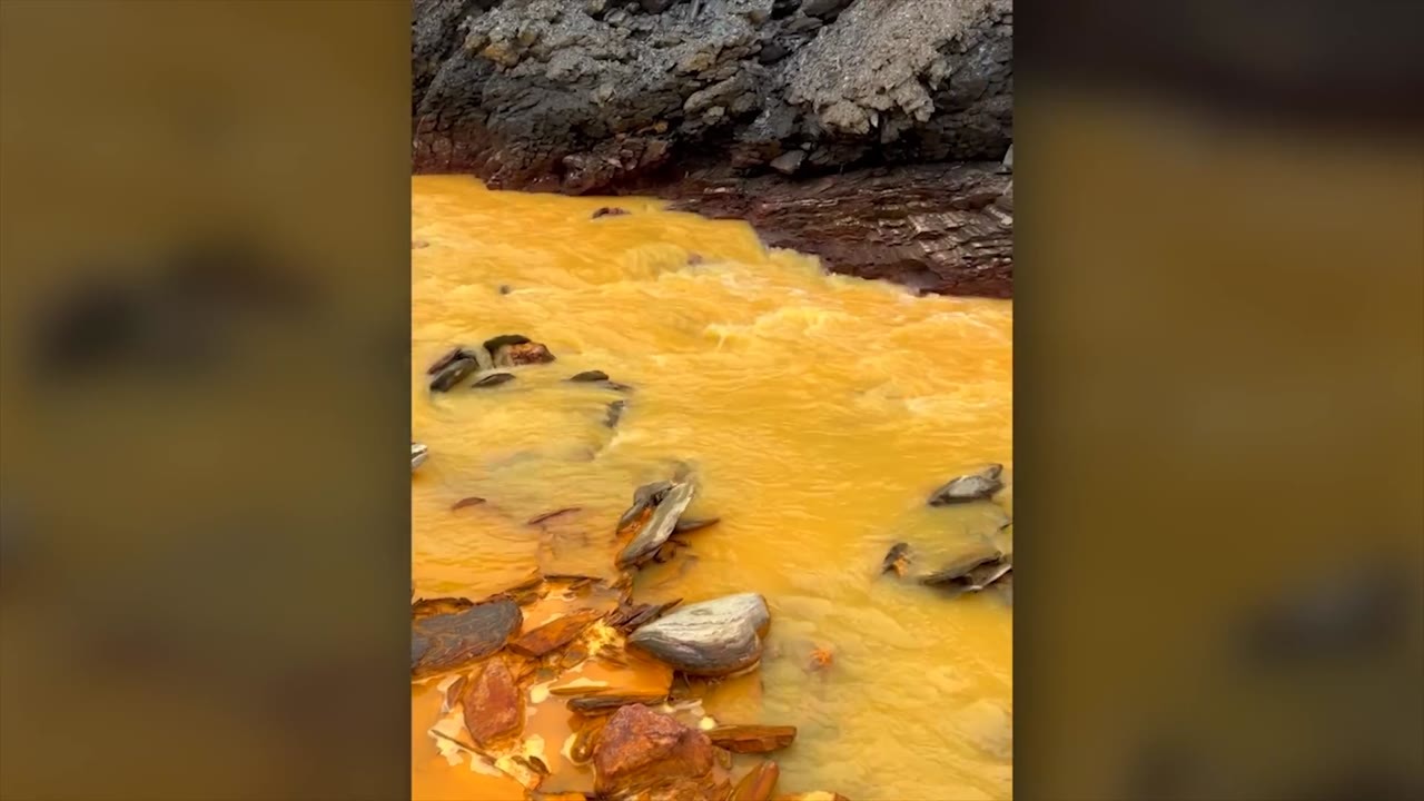 No mine, no factory, no spill - so why are these rivers turning orange?