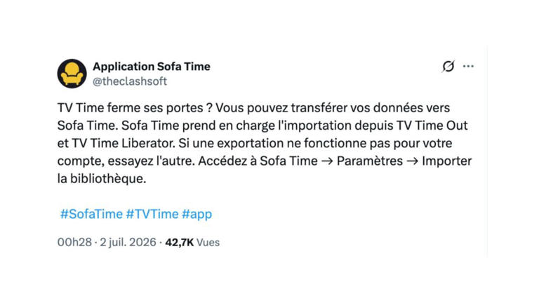 C’est la fin de TV Time : par quoi remplacer l’application