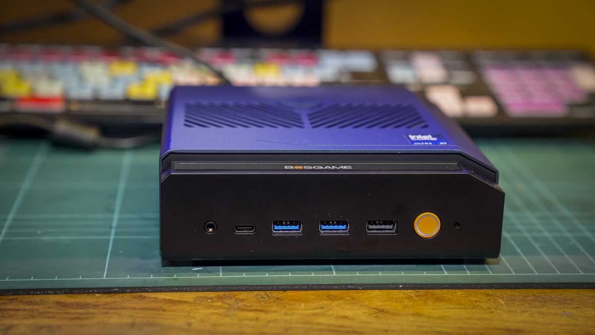 Bosgame VTI-490 mini PC review: This machine handled network editing ...