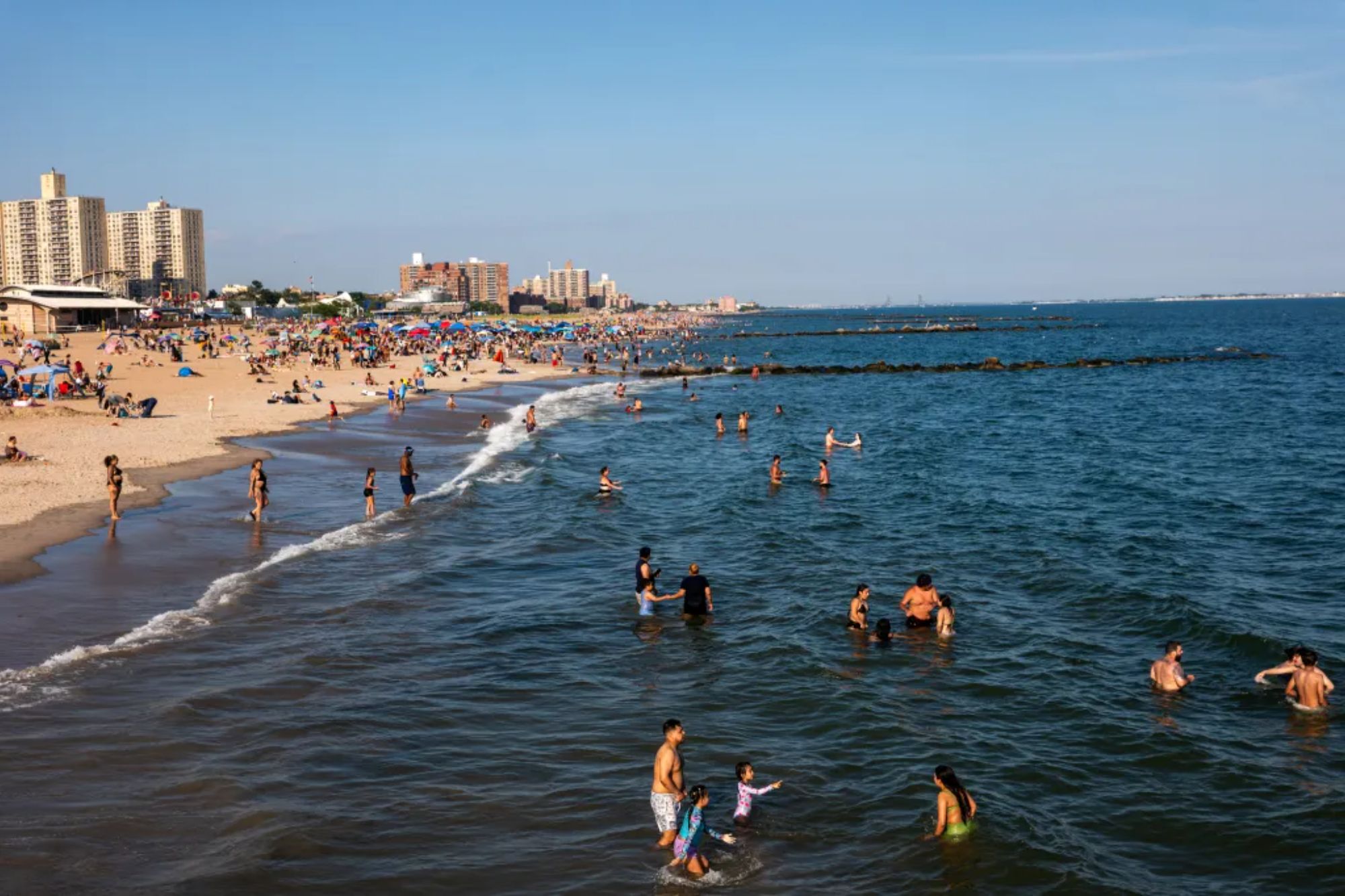 Do not swim warning issued for 5 New York City beaches with high ...