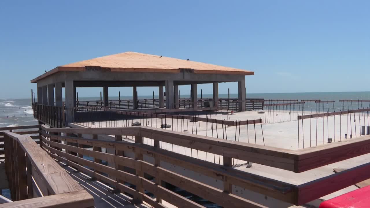 Bob Hall Pier construction completion on track for October