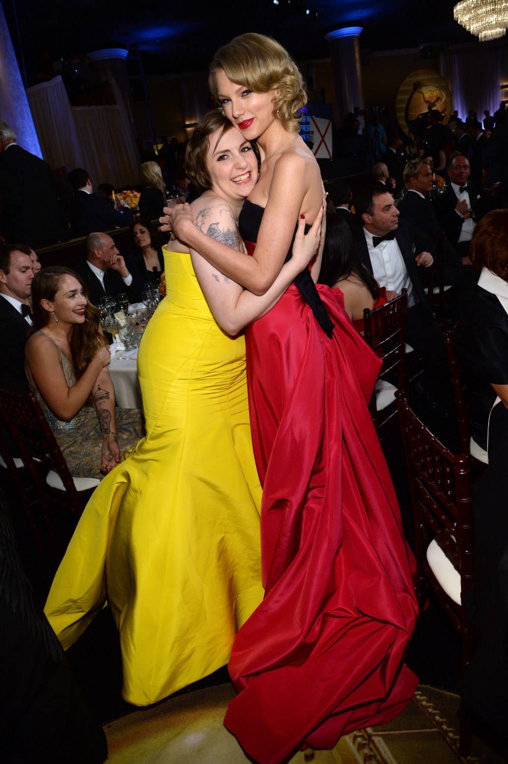 Exes Lena Dunham and Jack Antonoff risk awkward run-in at Taylor Swift ...