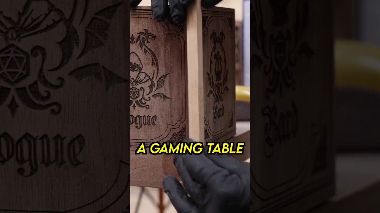 I built the ultimate D&D gaming table! 🎲