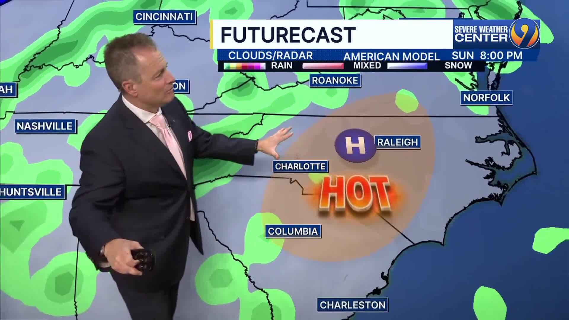 Forecast: Heat advisories in effect as temperatures soar in Charlotte