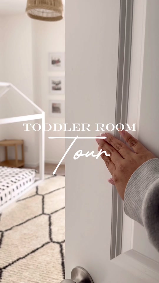 Toddler room setup with my favorite finds