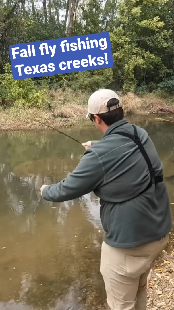 Fly fishing these small creeks is always worth it