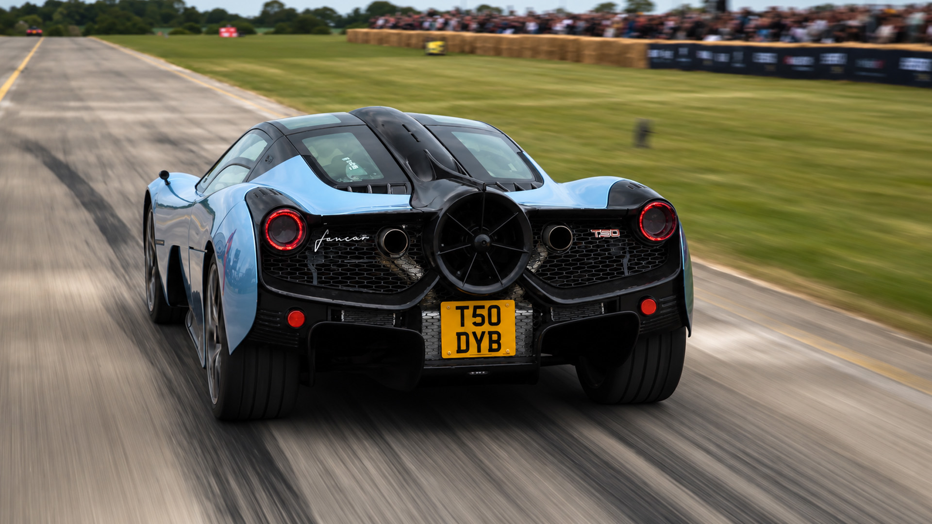 Rare Gordon Murray T.50 straight line run sounds wild