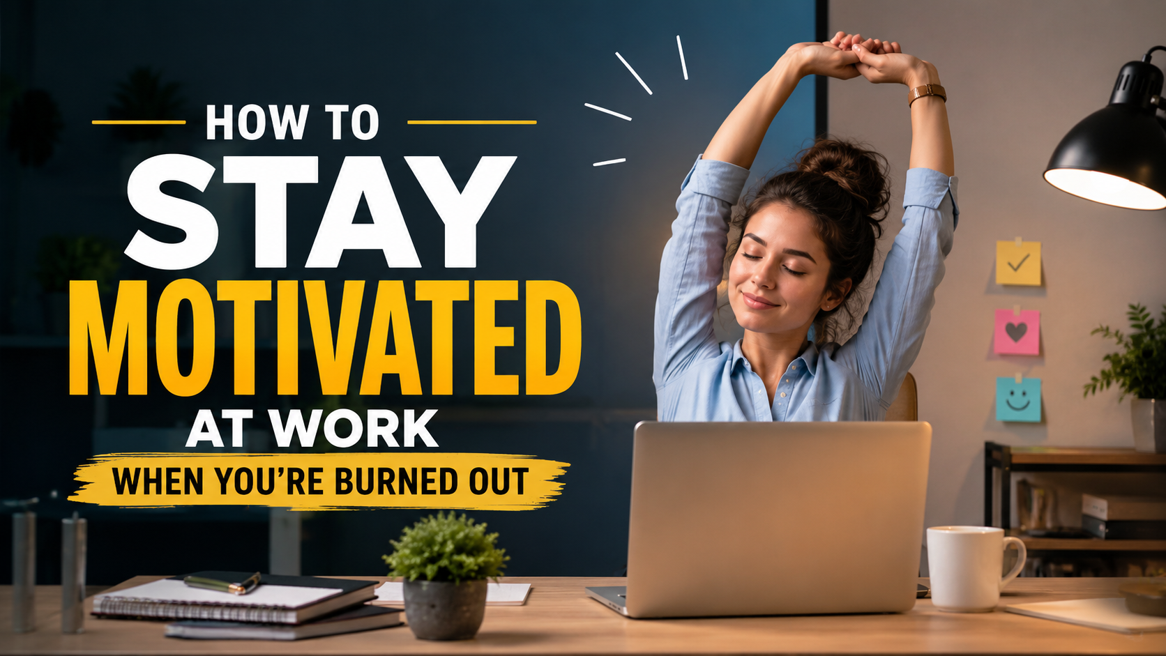 How to stay motivated at work when you're burned out