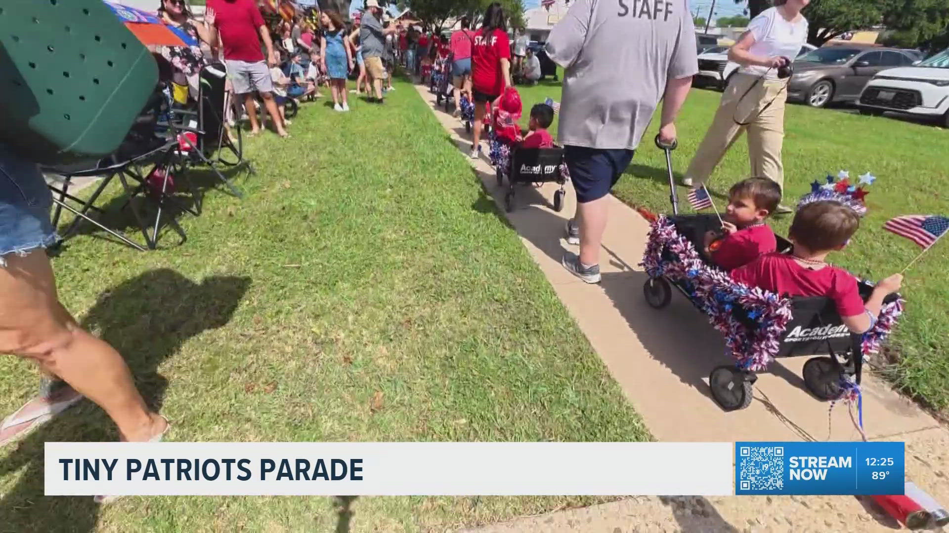 Texas kids kick off Fourth of July early with annual mini parade at ...