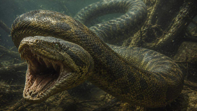 This snake weighing 1100kgs, as long as a small plane was the ultimate ...