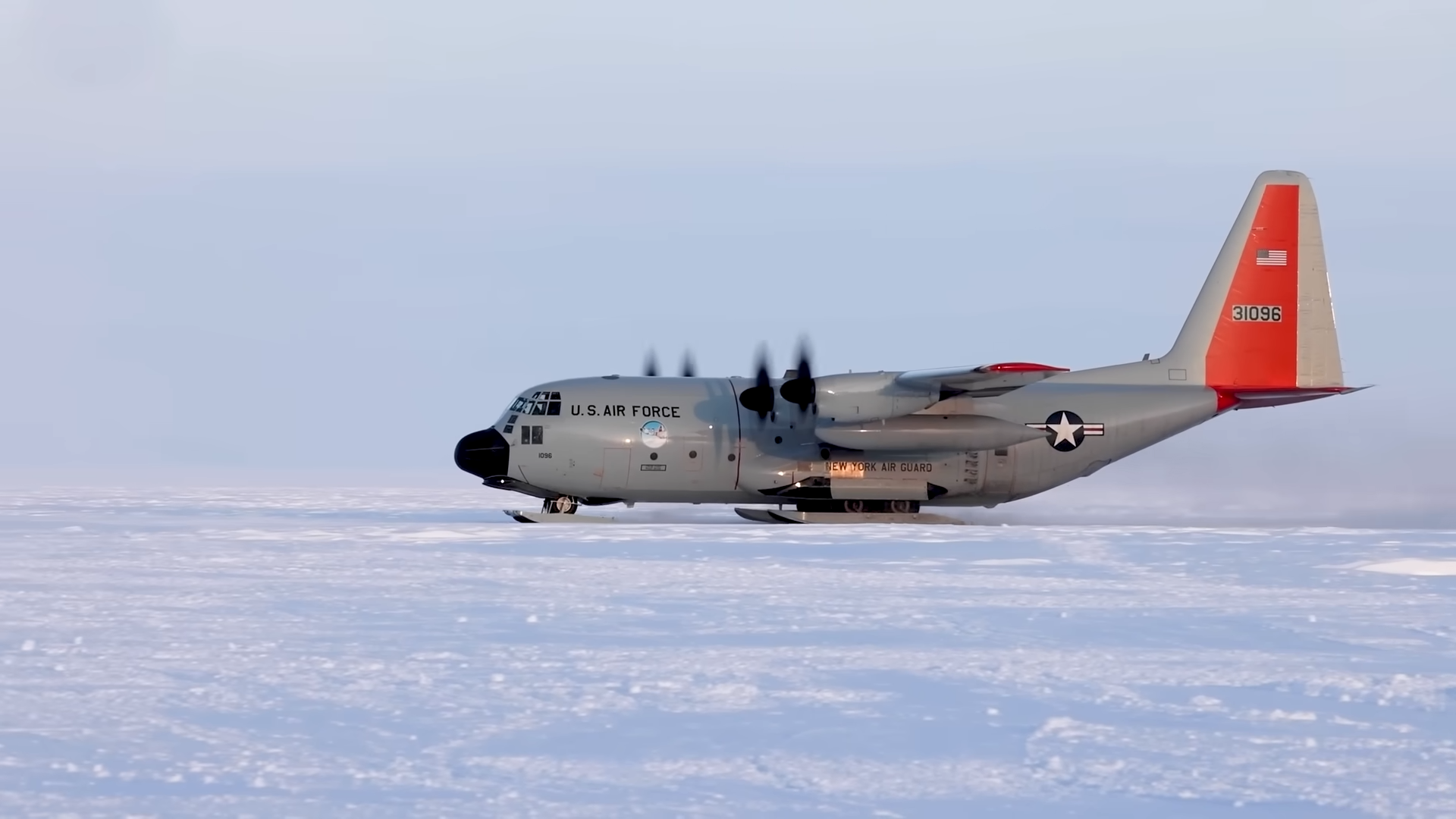 Watch a ski plane try to take off at -40° - then the rockets fire