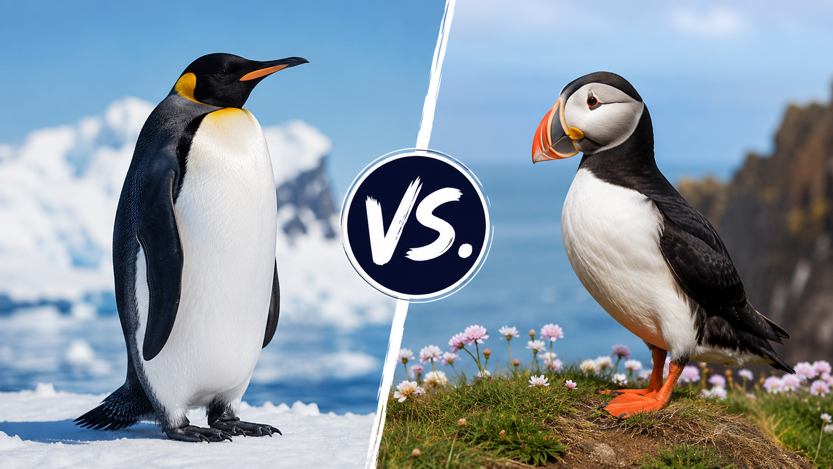 Puffin vs penguin: The surprising differences between the Arctic flyer ...