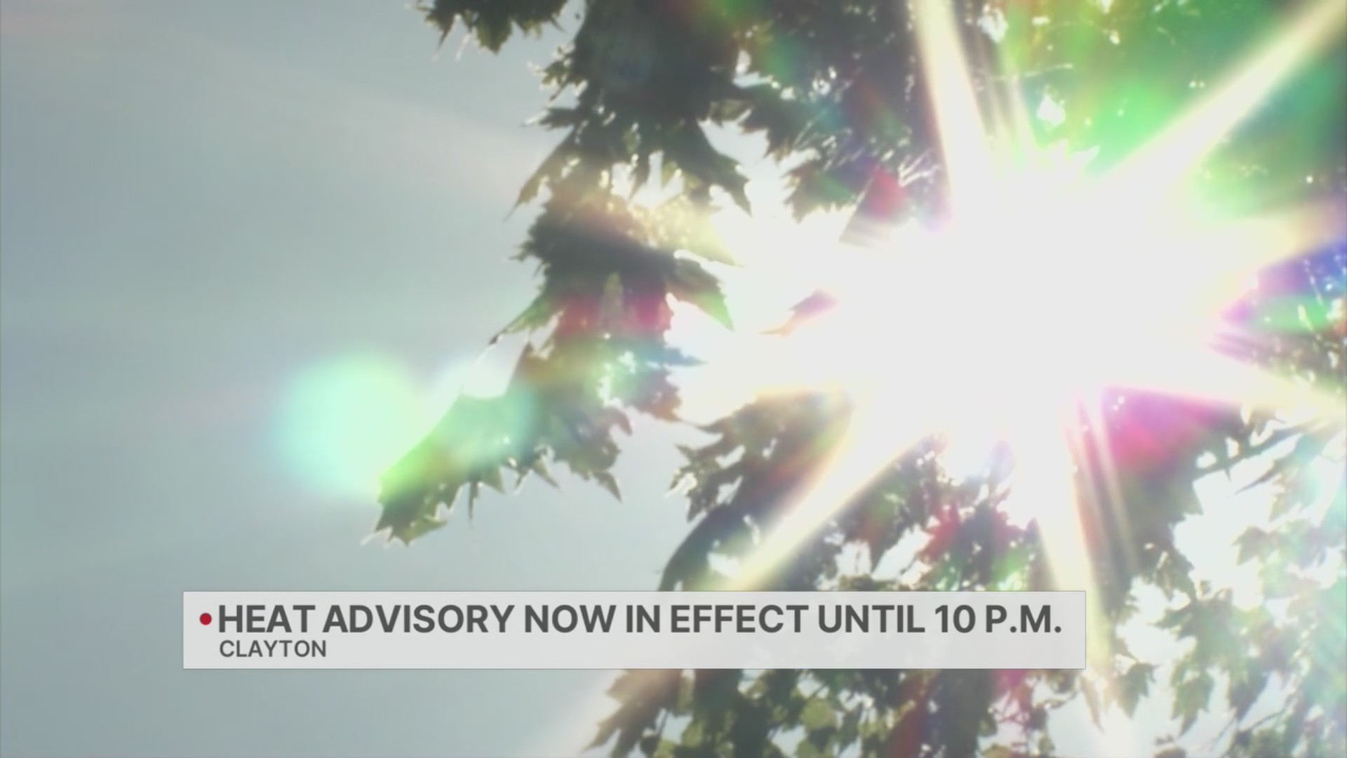 Bay Area heat advisory now in effect until 10 p.m. Tuesday