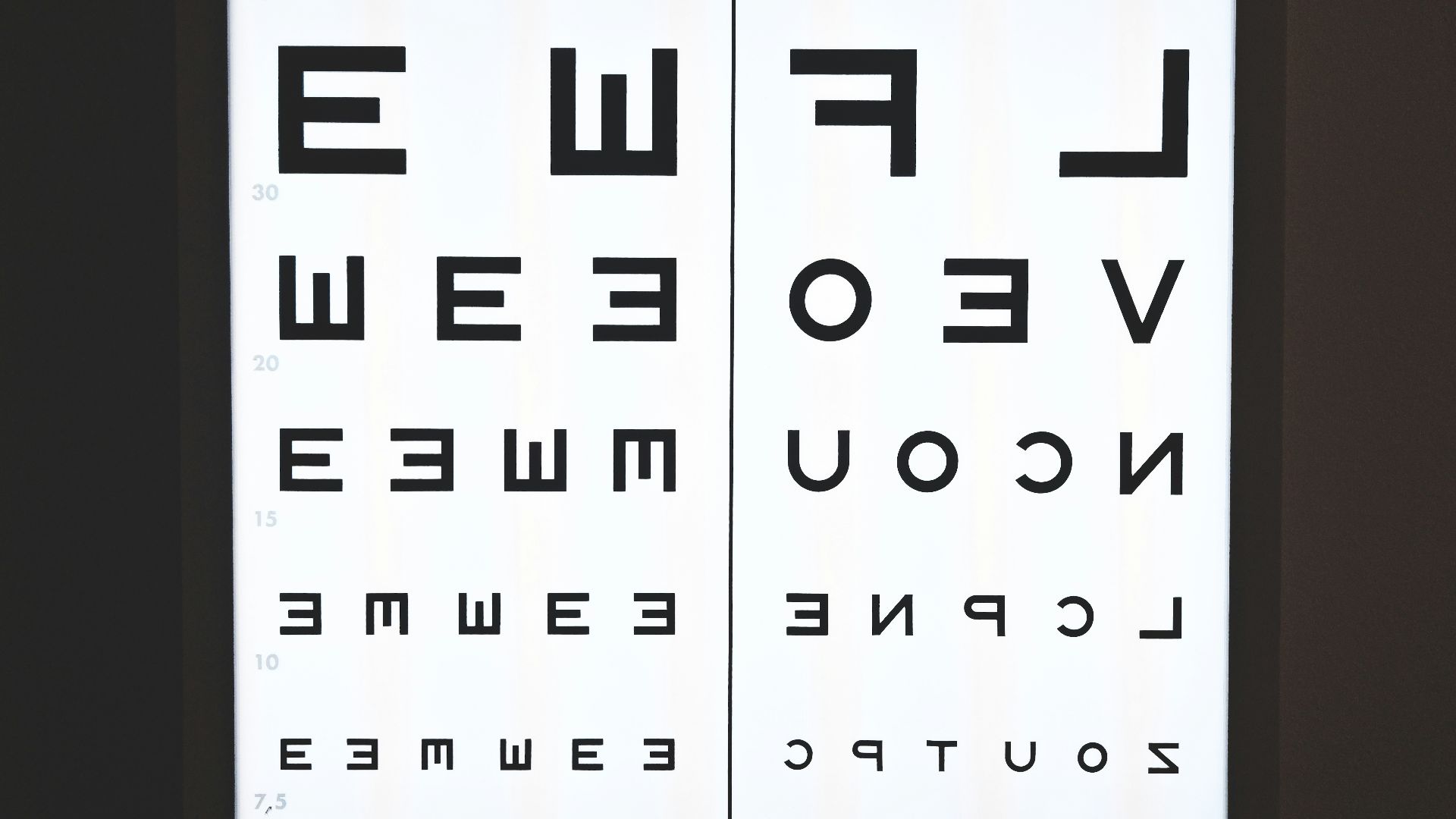 20 eyesight tests you can do without needing a doctor's appointment