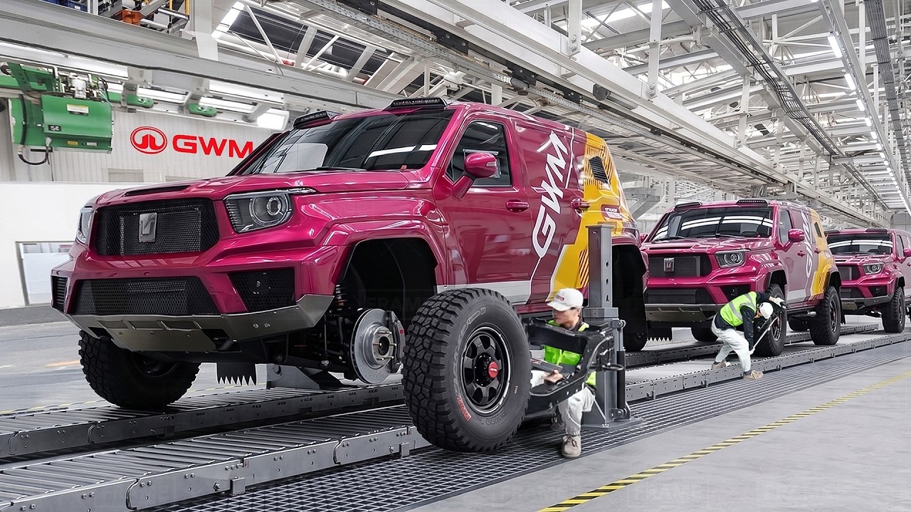 How China produces its luxurious Tank 700 off-roader from scratch ...