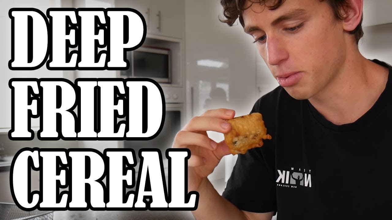 Creator eats a deep-fried version of everything for a day