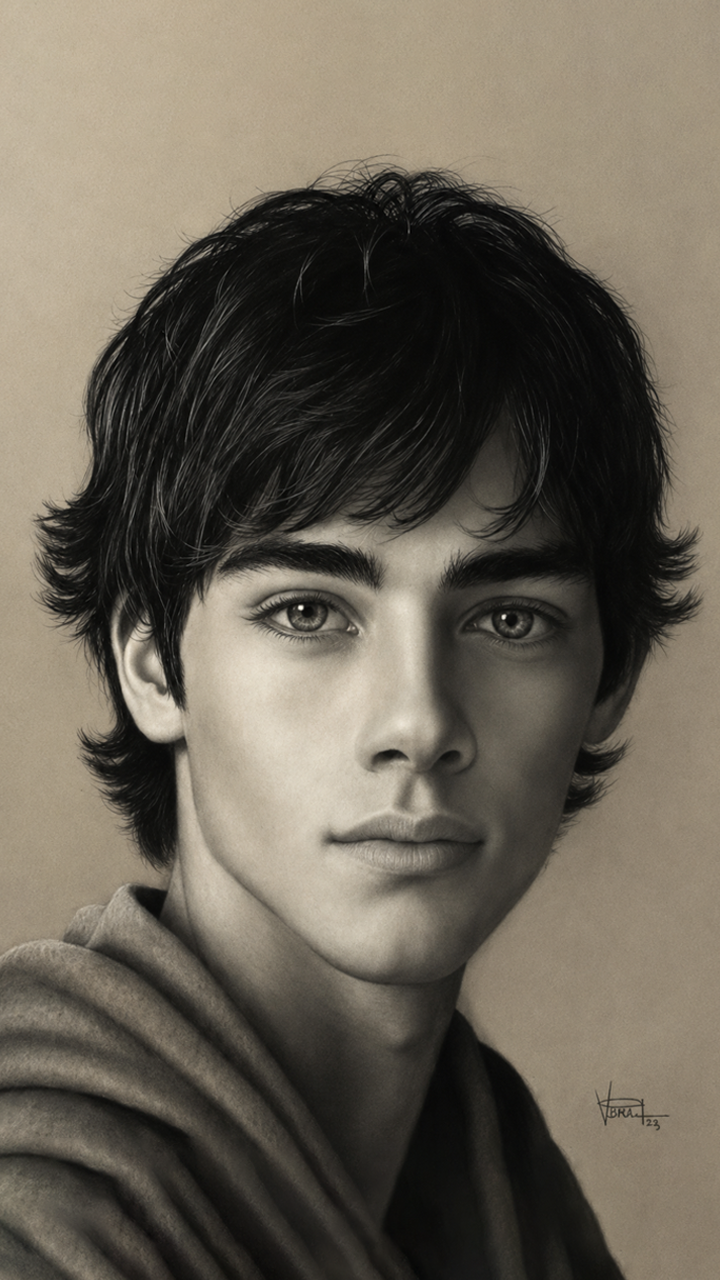 Hyper Realistic Portrait Drawing Free Hand Face Sketch Tutorial Pencil Art
